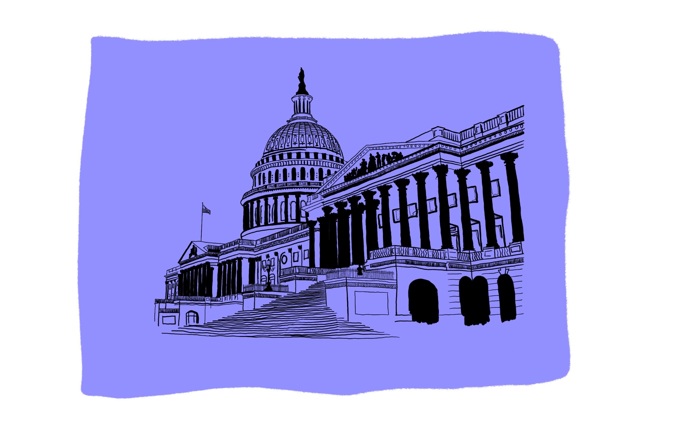 U.S. Capitol Building Art Print - Etsy