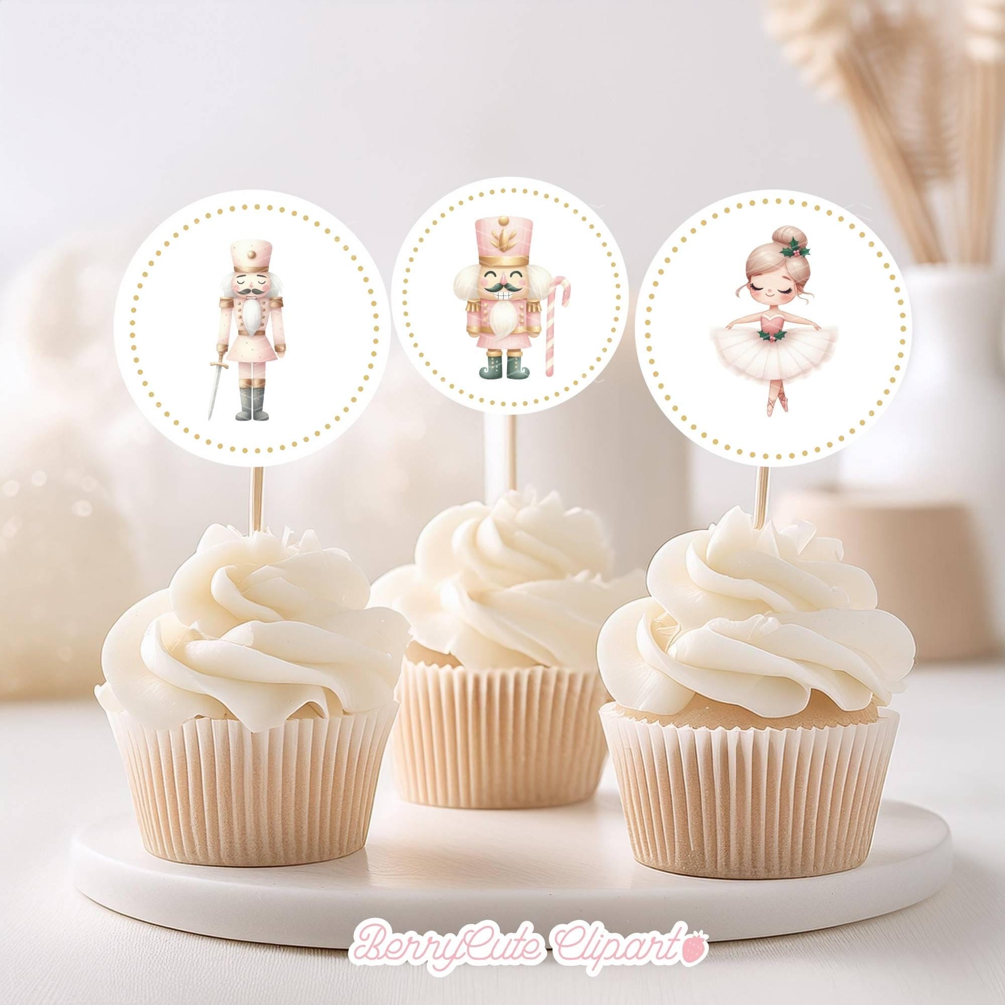 Nutcracker Ballet Clipart Pack, Pink Nutcracker Clipart, Pink Christmas ...