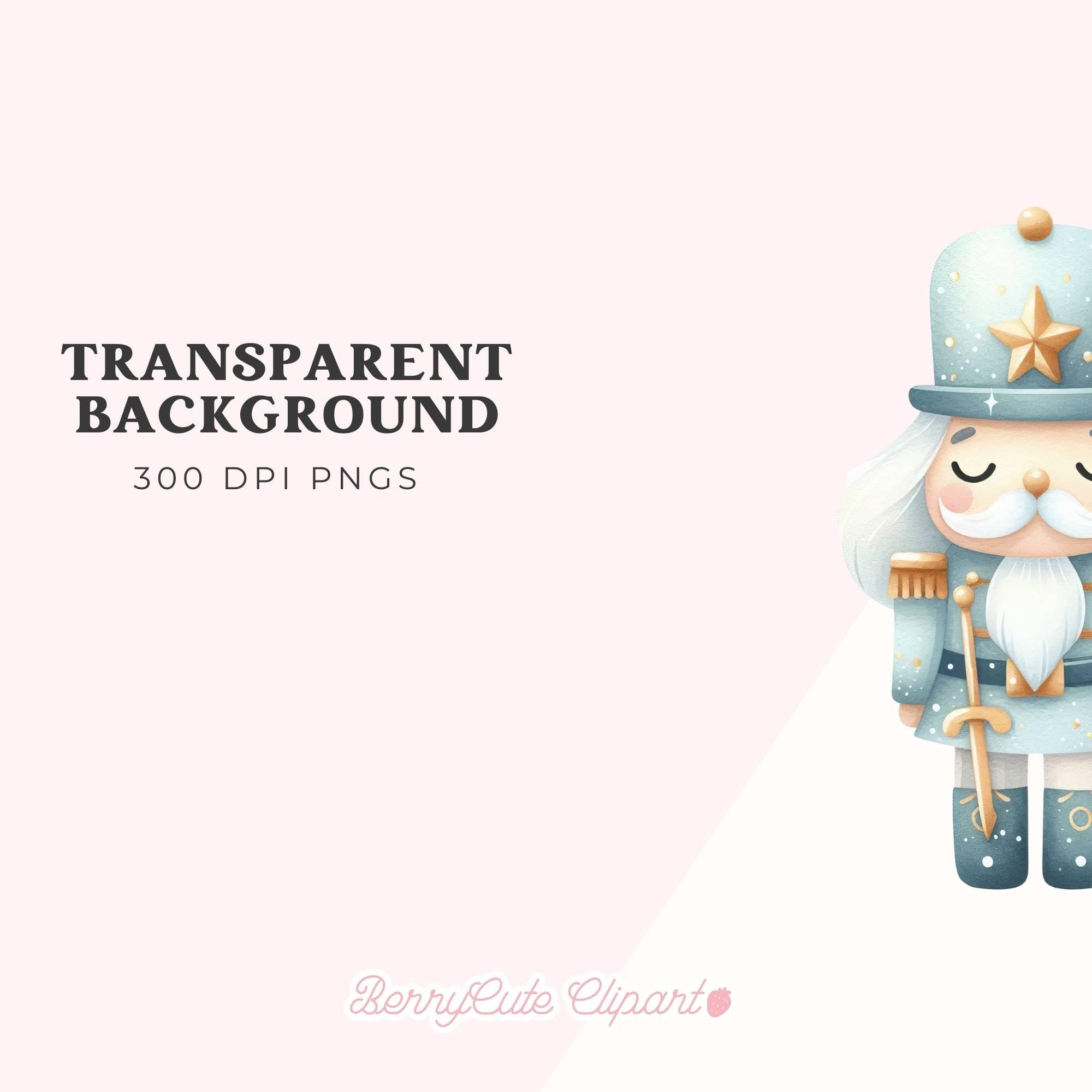 Nutcracker Ballet Clipart Pack, Blue Nutcracker Clipart, Blue Christmas ...