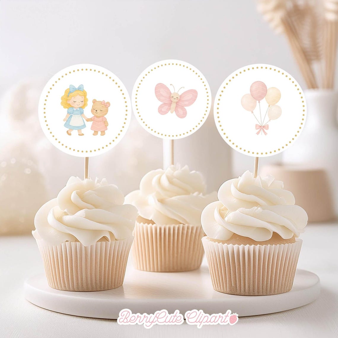 Goldilocks Clipart Set, Fairy Tale Clipart, Goldilocks and Friends Art ...