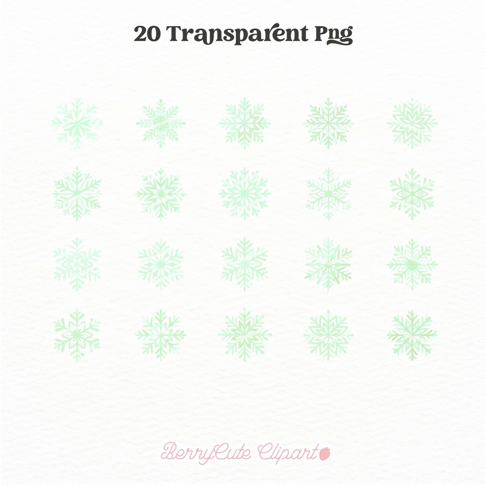 100 Watercolor Snowflake Clipart Mega Bundle, Pastel Snowflake Clipart ...