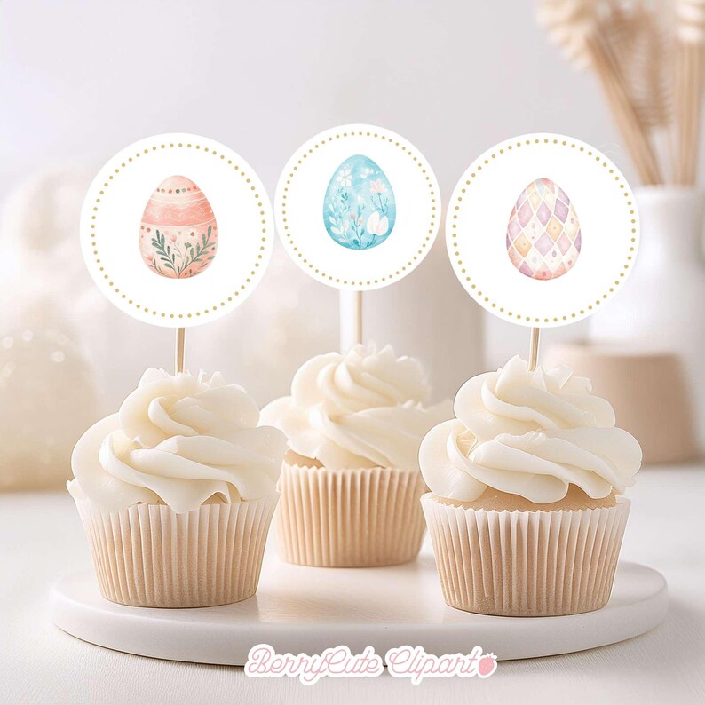 Easter Egg Clipart Pack, Egg Hunt Png, Spring Clipart, Watercolor Eggs ...