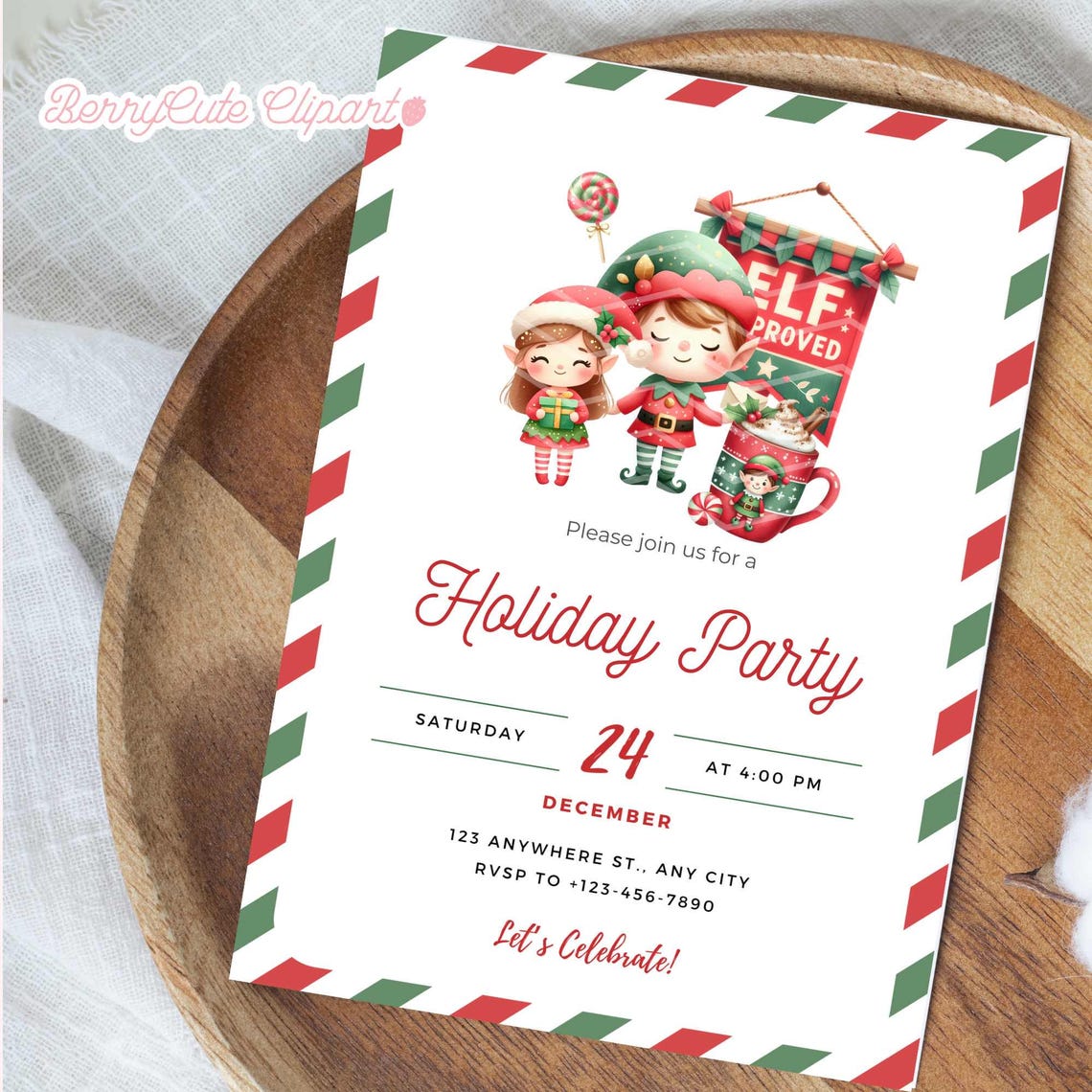 Cute Santa's Helpers Clipart Pack, Christmas Elf Clipart, Elf Shoes ...