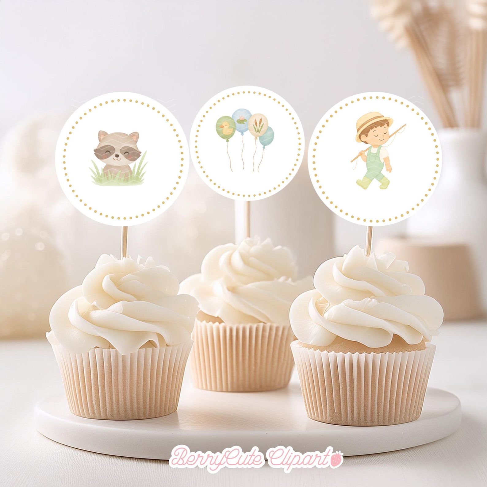 Pond Life Clipart Bundle, Pond Scene Clipart, Frog Clipart, Duck Pond ...