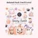 Cute Halloween Clipart Bundle, Cute Halloween Monsters Clipart, Cute ...