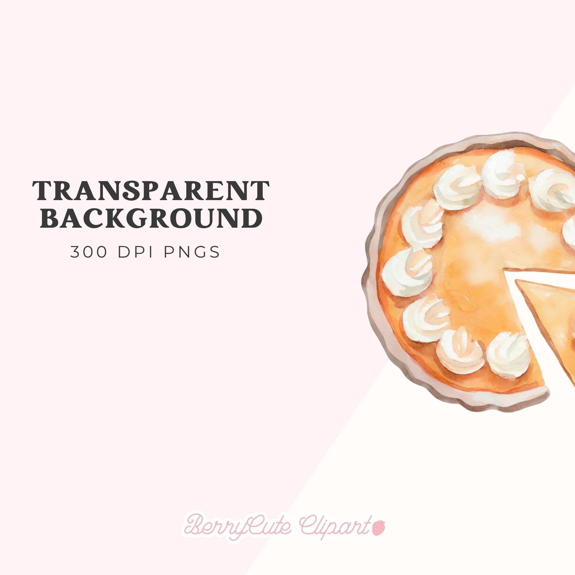Fall Pie Clipart Set, Pumpkin Pie Clipart, Cute Autumn Graphics ...