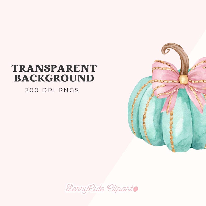 Coquette Pumpkin Clipart Pack, Coquette Bow, Pumpkin Bow Clipart, Cute ...