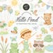 Pond Life Clipart Bundle, Pond Scene Clipart, Frog Clipart, Duck Pond ...