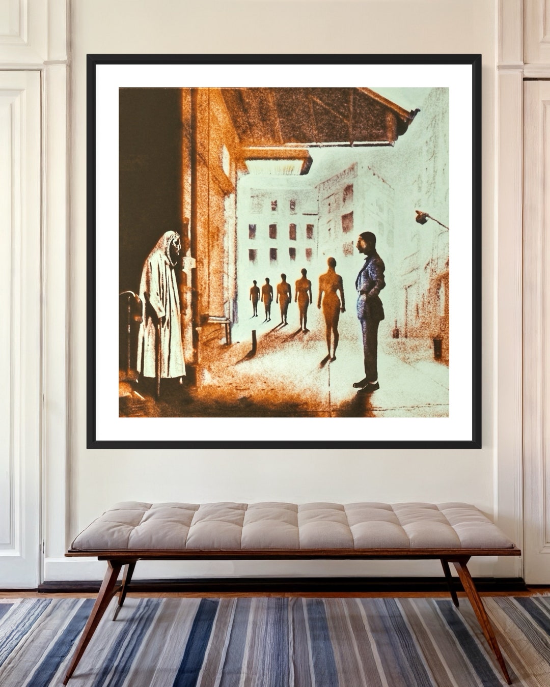 Retro Conspiracy Wall Art, Retro Secret Society Printable, Vintage Pulp ...