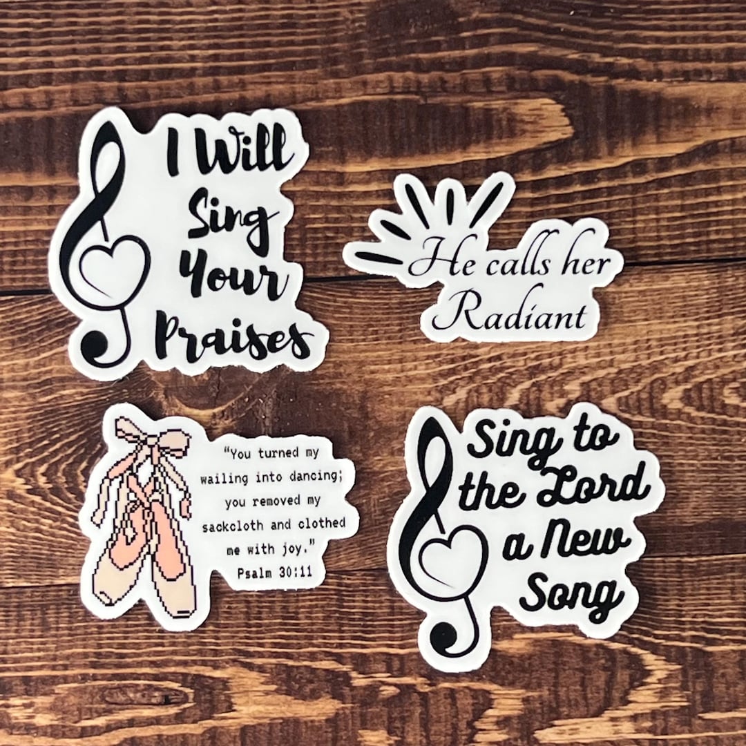 Praise the Lord FAITH Sticker Pack - Etsy