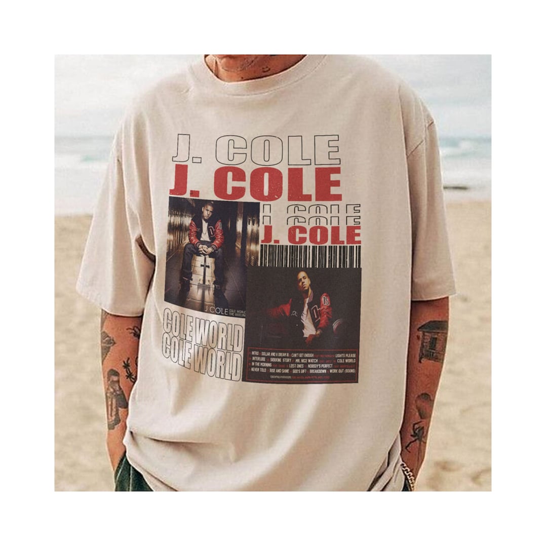 J Cole Cole World Vintage Shirt J Cole T-shirt Cole World Shirt J Cole ...