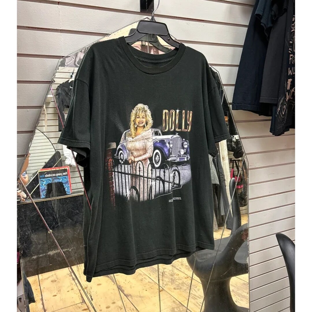 Dolly Parton Shirt Vintage 1998 Dolly Parton Rolls Royce Shirt Dolly ...