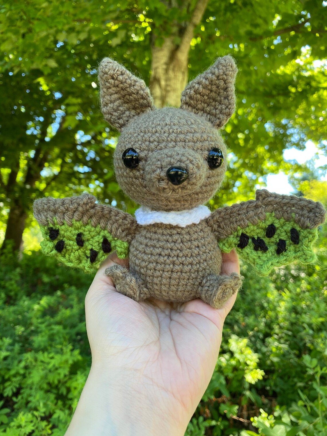 Fruit Bat, Kiwi Fruit Bat, Crochet Fruit Bat, Crochet Amigurumi - Etsy