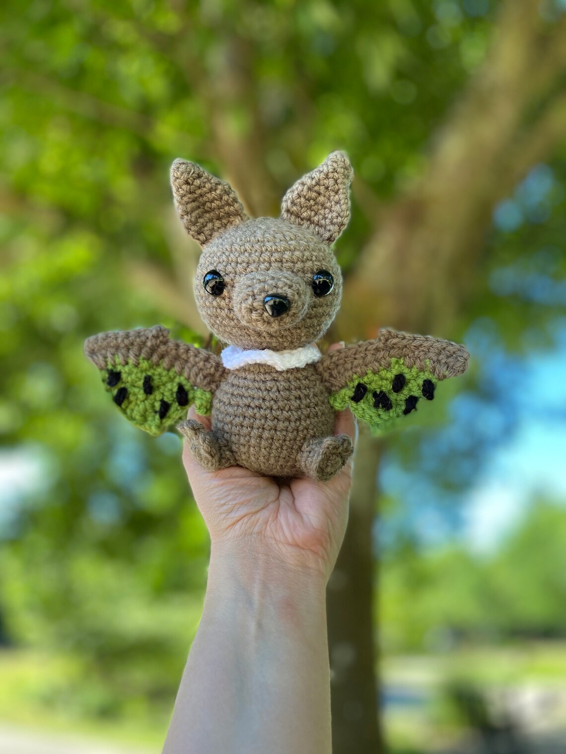 Fruit Bat, Kiwi Fruit Bat, Crochet Fruit Bat, Crochet Amigurumi - Etsy