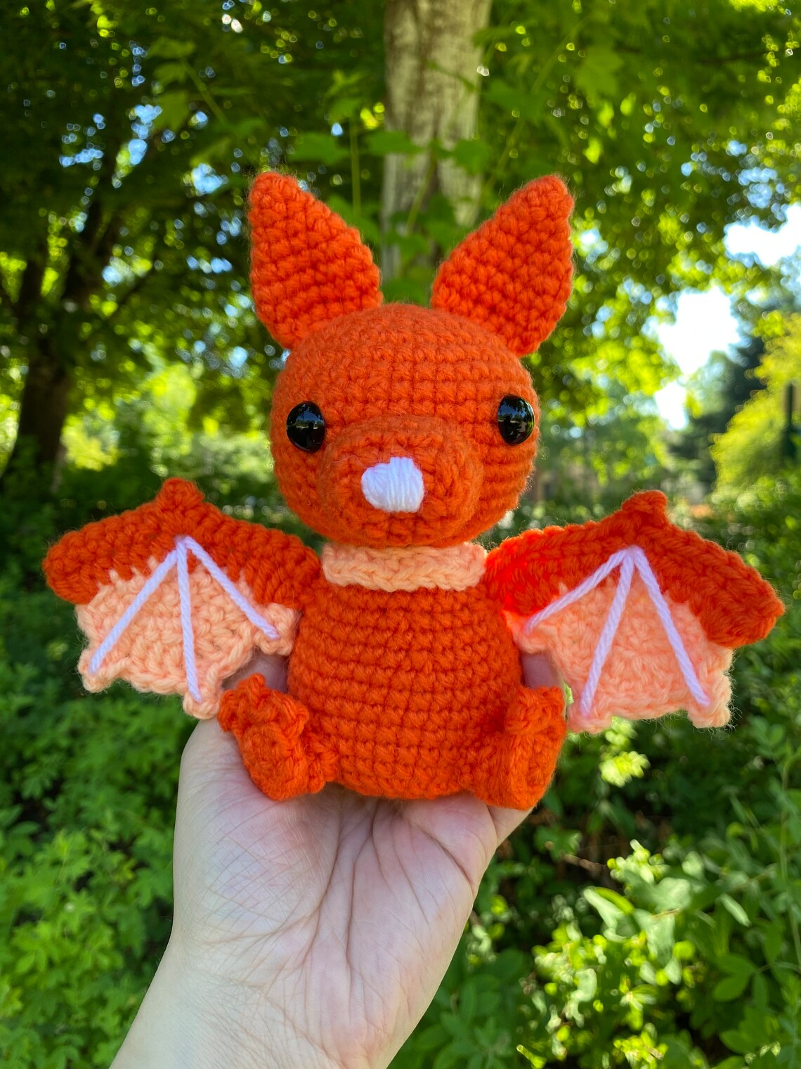 Fruit Bat Crochet Pattern, Bat Crochet Pattern, Animal Crochet Pattern ...