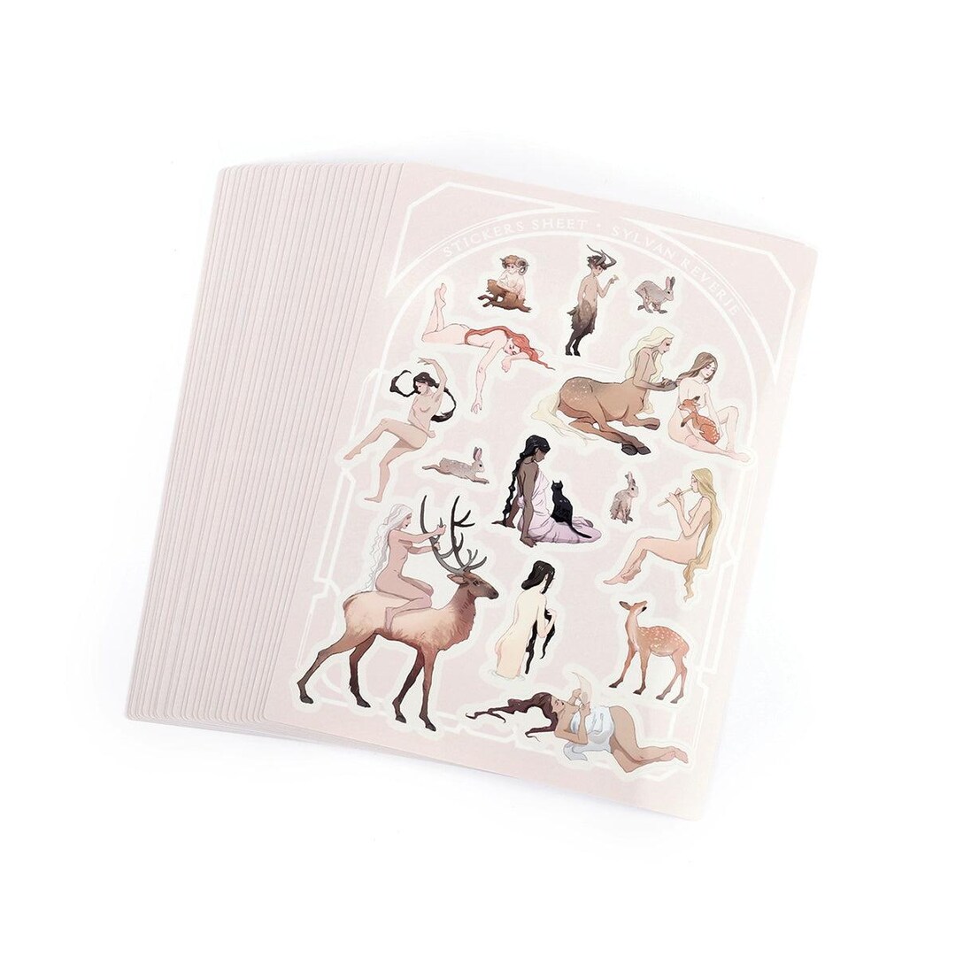 Stickers Sheet Sylvan Rêverie - Etsy
