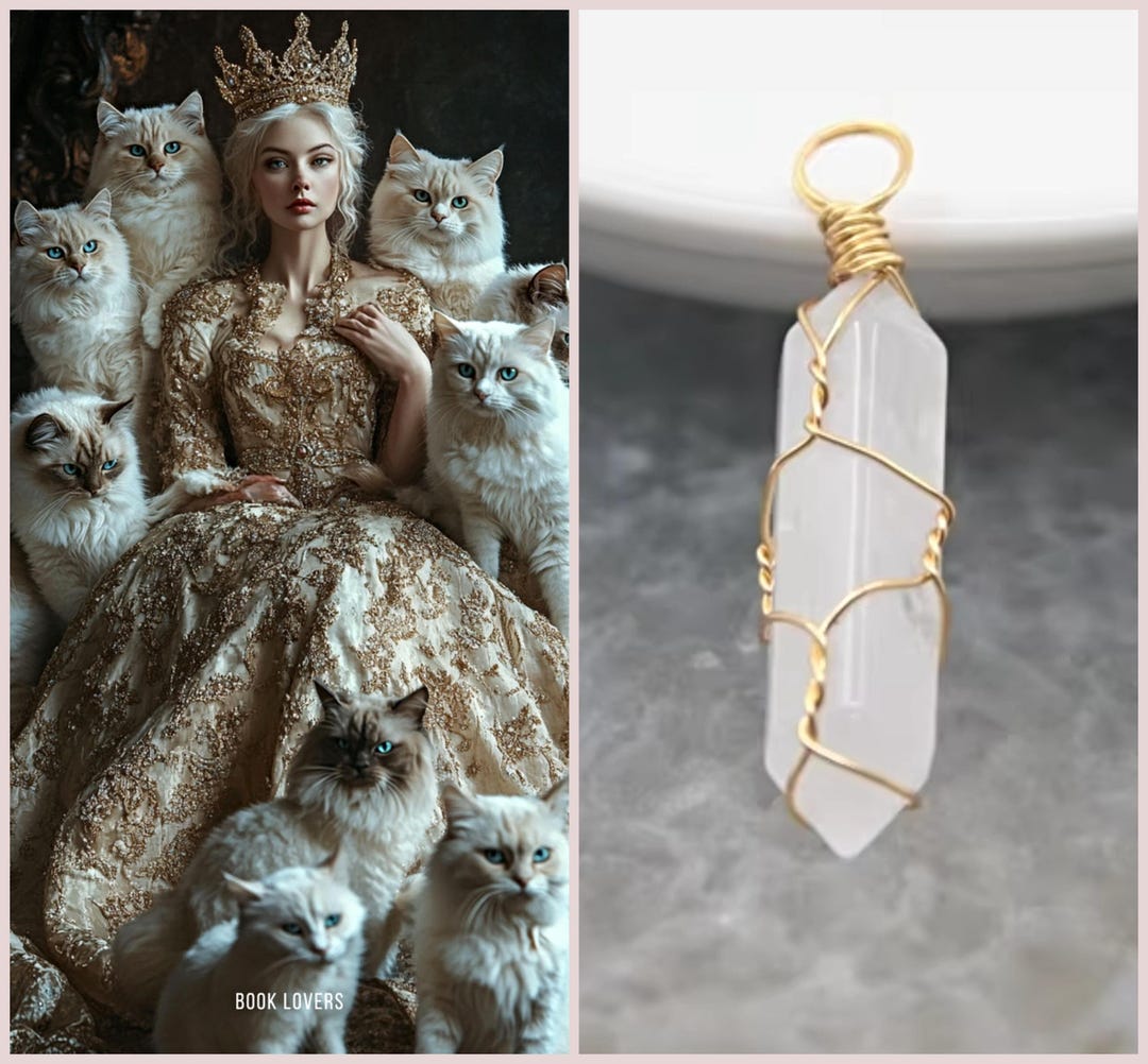 Queen Elira Spirit Companion & Her Eleven Magical White Cats, Direct ...