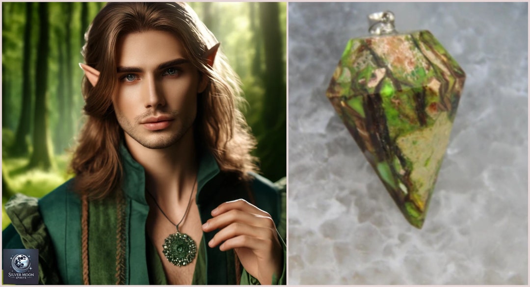 Kael, Elf Spirit Companion for Good Luck and Prosperity/ Spirit Vessel ...