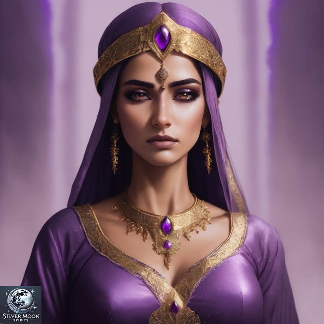 Zahira, the Jinn Queen Spirit Companion Bringer of Wealth/ Distant ...
