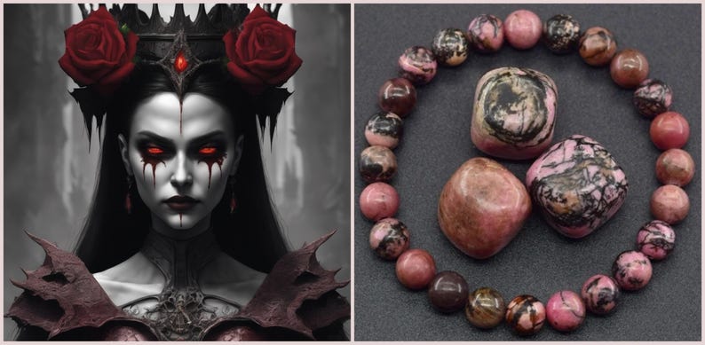 Valeria, The Vampire Warrior Protector Spirit Companion Magical Vessel ...