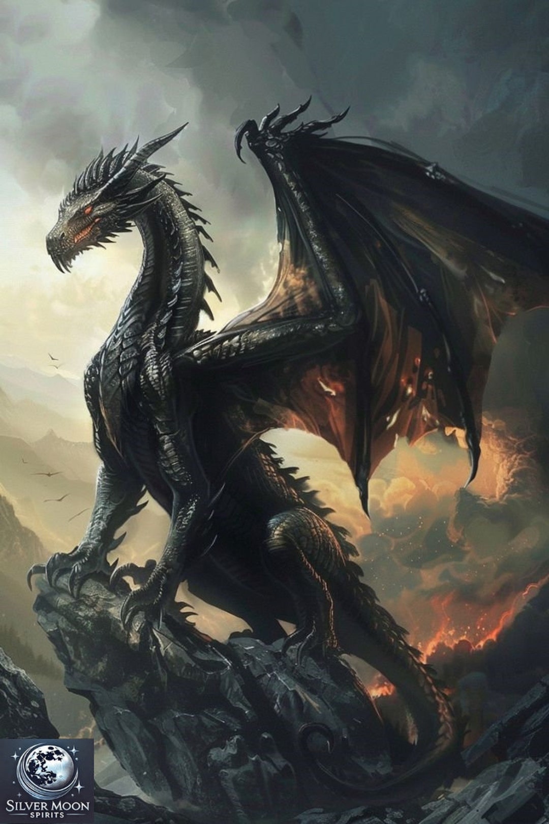 Drakarn, the Powerful Dragon Spirit Companion Protector- Distant ...