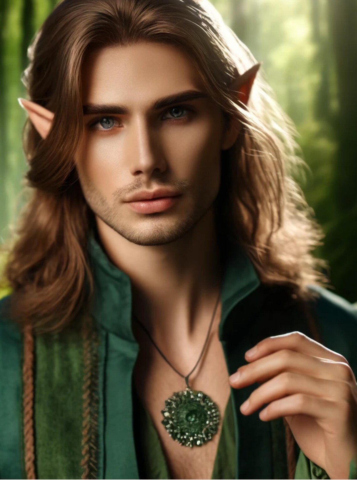 Kael, Elf Spirit Companion for Good Luck and Prosperity- Spirit ...