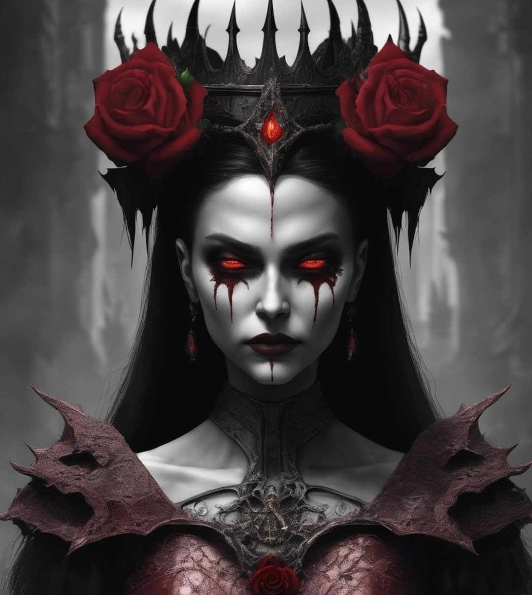 Valeria, The Vampire Warrior Protector Spirit Companion Magical Vessel ...