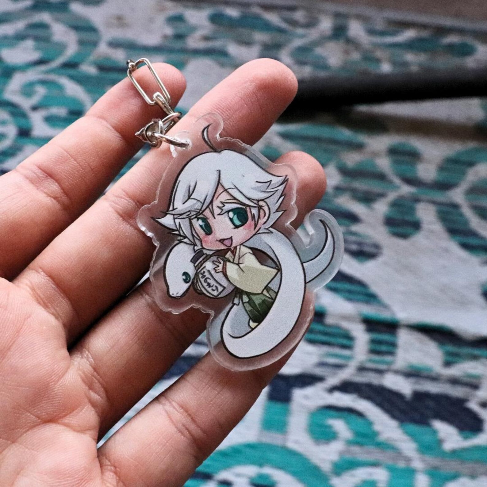 Kamisama Kiss Tomoe Mizuki Kurama Keychain Chibi Acrylic Keychain - Etsy