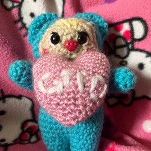 Melanie Martinez Trilogy Tour Inspired Handmade Crochet Pity Party GTFO ...