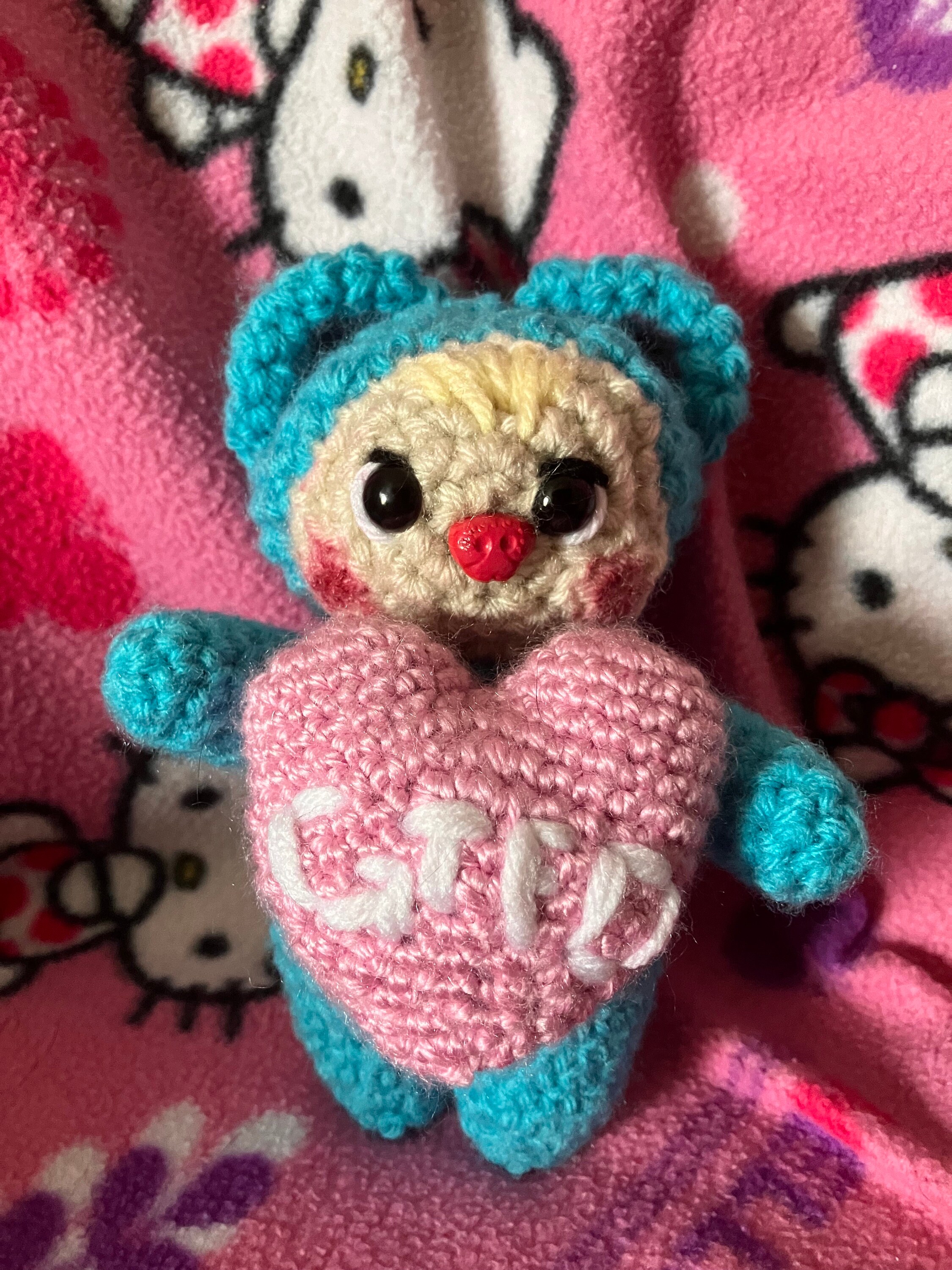 Melanie Martinez Trilogy Tour Inspired Handmade Crochet Pity Party GTFO ...
