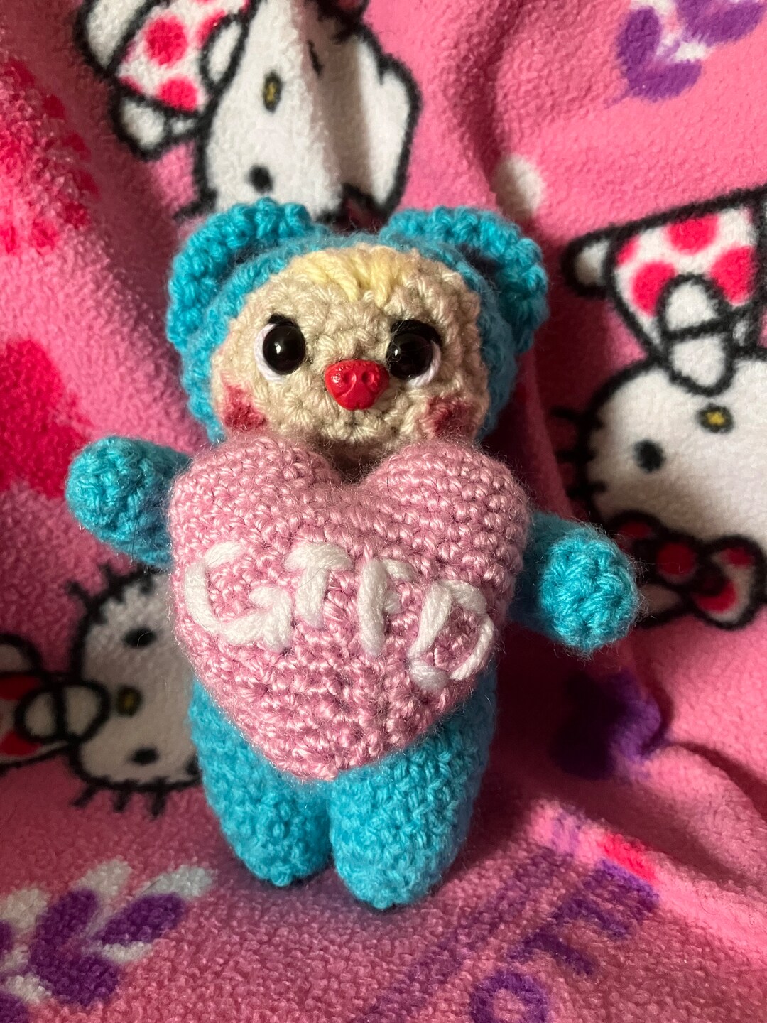 Melanie Martinez Trilogy Tour Inspired Handmade Crochet Pity Party GTFO ...
