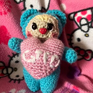 Melanie Martinez Trilogy Tour Inspired Handmade Crochet Pity Party GTFO ...