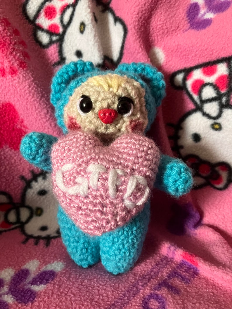 Melanie Martinez Trilogy Tour Inspired Handmade Crochet Pity Party GTFO ...