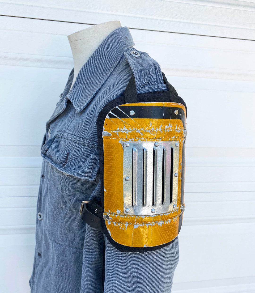 Formed Aluminum and Steel Shoulder Armor Piece - Etsy