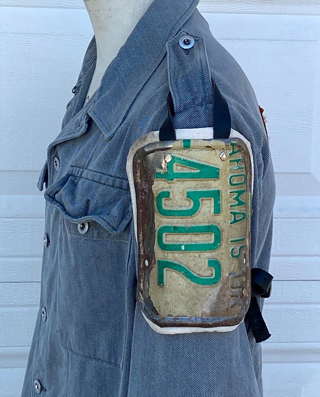 Fallout Style Armor Made From License Plate - Etsy