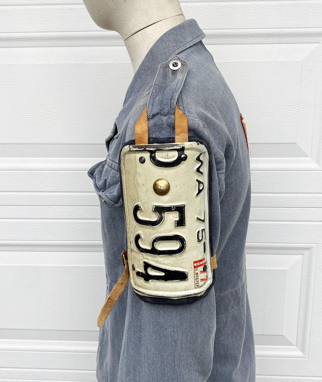 Fallout Style Armor Made From License Plate - Etsy