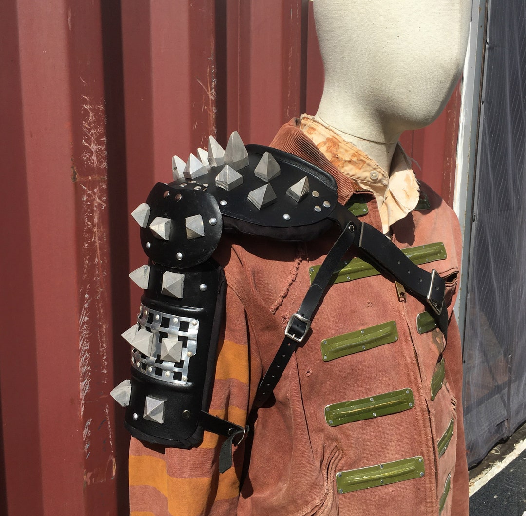Post Apocalyptic Style Armor Made From Steel With Magnesium Studs ...