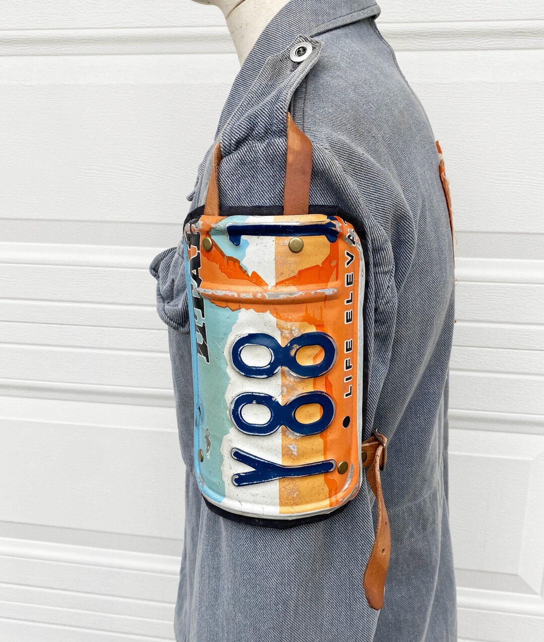 Fallout Style Armor Made From License Plate - Etsy