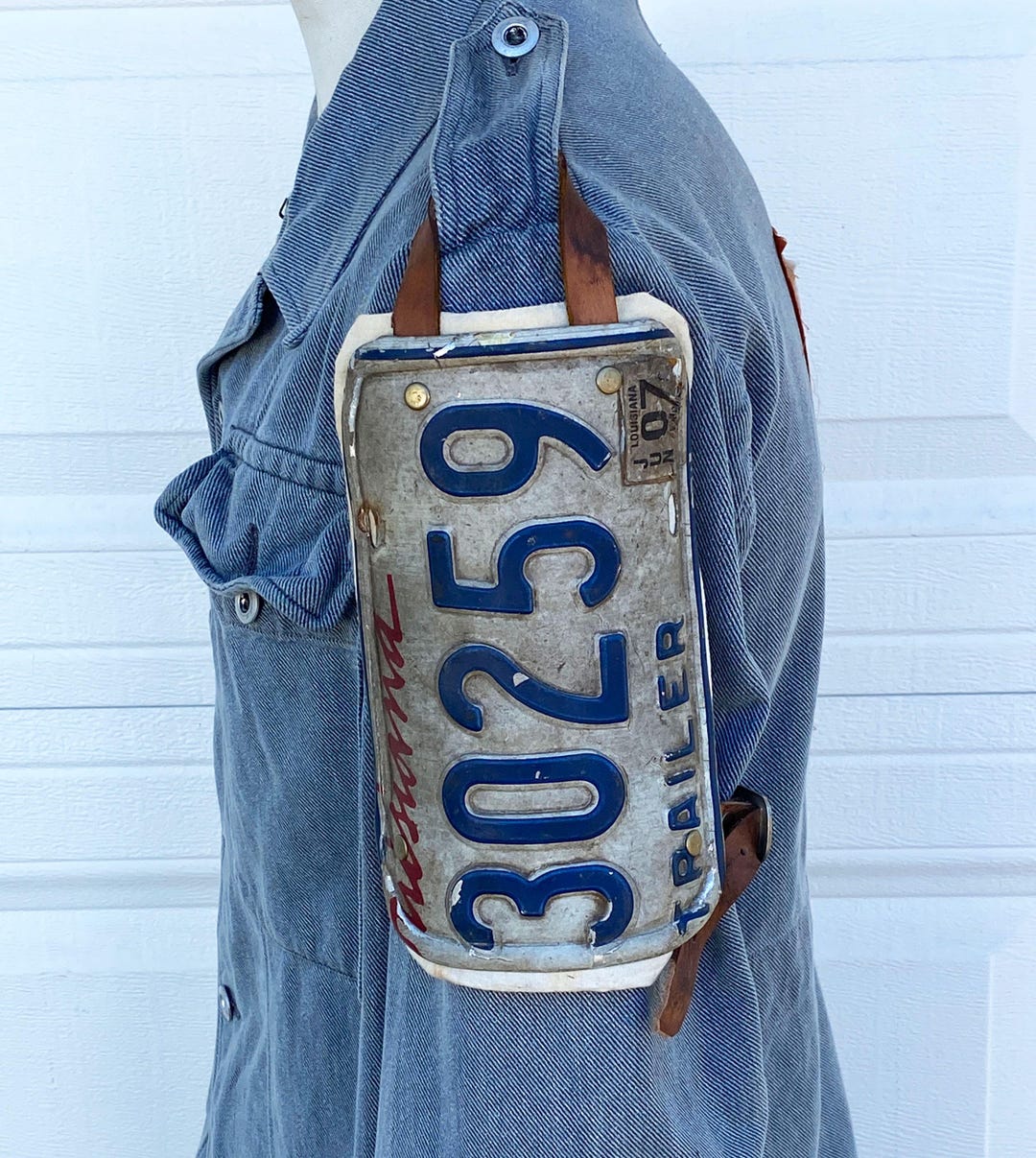 Fallout Style Armor Made From License Plate - Etsy
