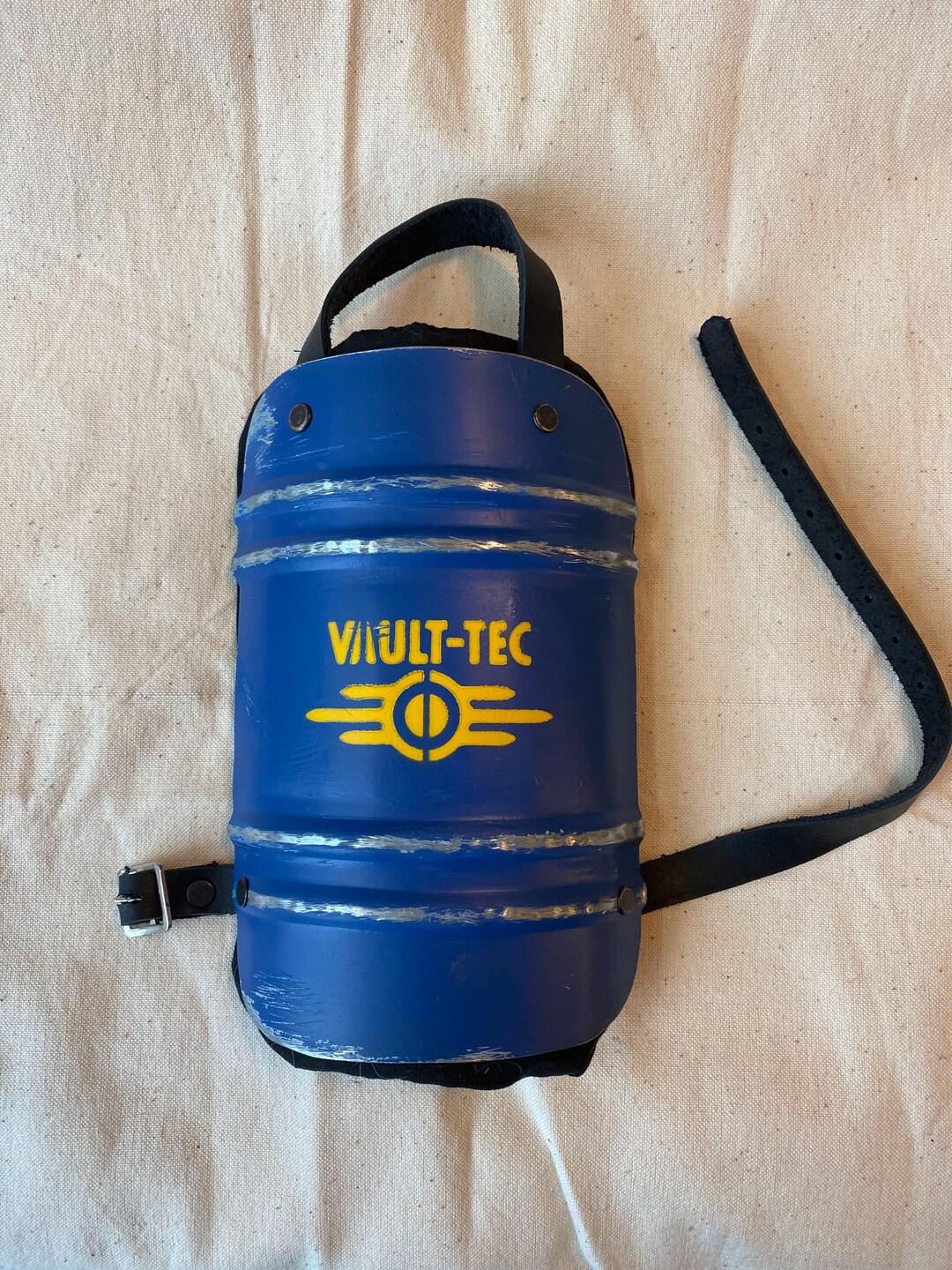 Steel Fallout Vault Tec Shoulder Armor - Etsy