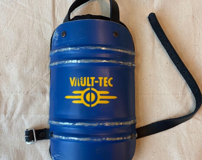 Steel Fallout Vault Tec Shoulder Armor - Etsy