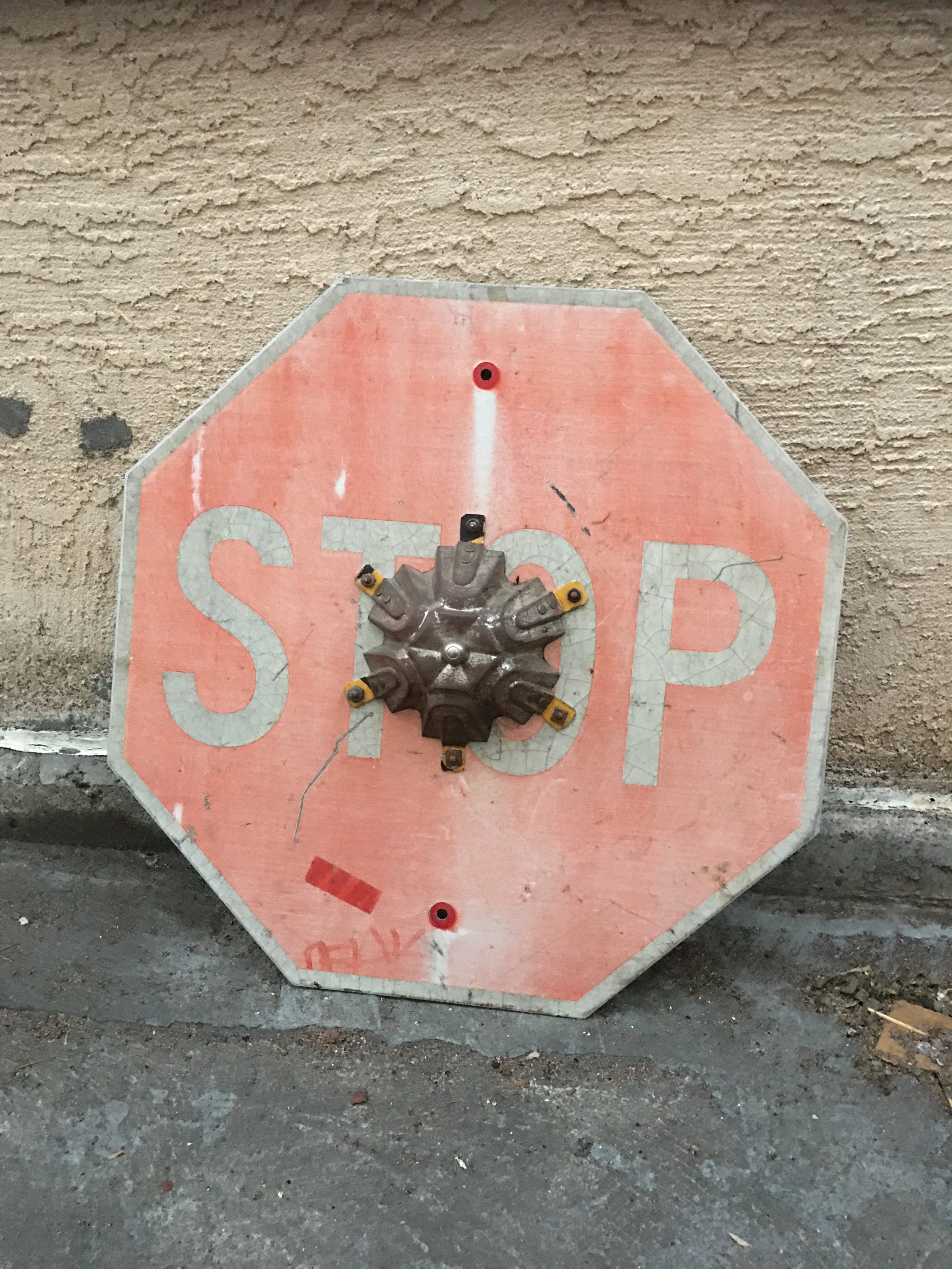 Shield Made From Old Aluminum Stop Sign - Etsy