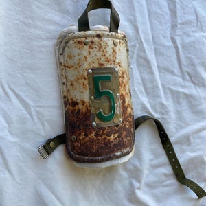 Rusty Steel Post Apocalyptic Style Shoulder Armor Piece. - Etsy
