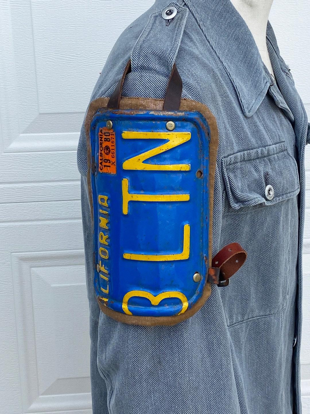 Fallout Style Armor Made From License Plate - Etsy Fallout Style Armor Made From License Plate - Etsy