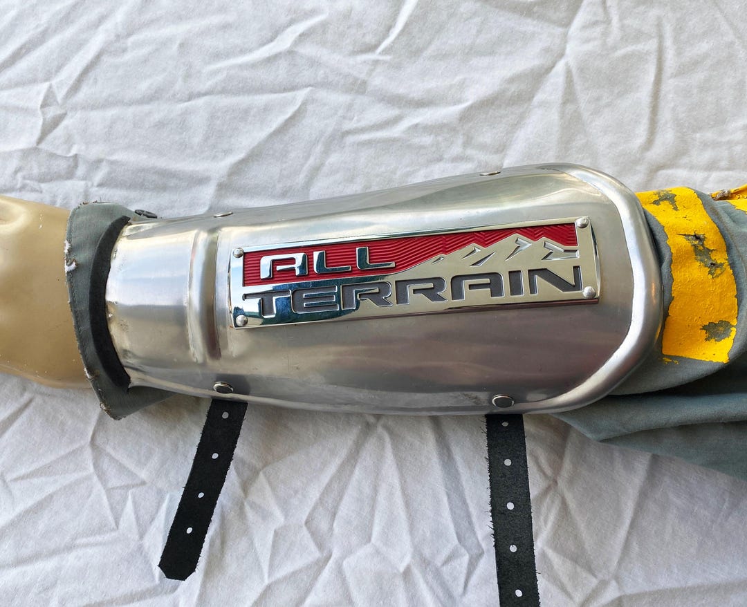 Metal Bracer Made From Stainless Steel Post Apoc Style - Etsy