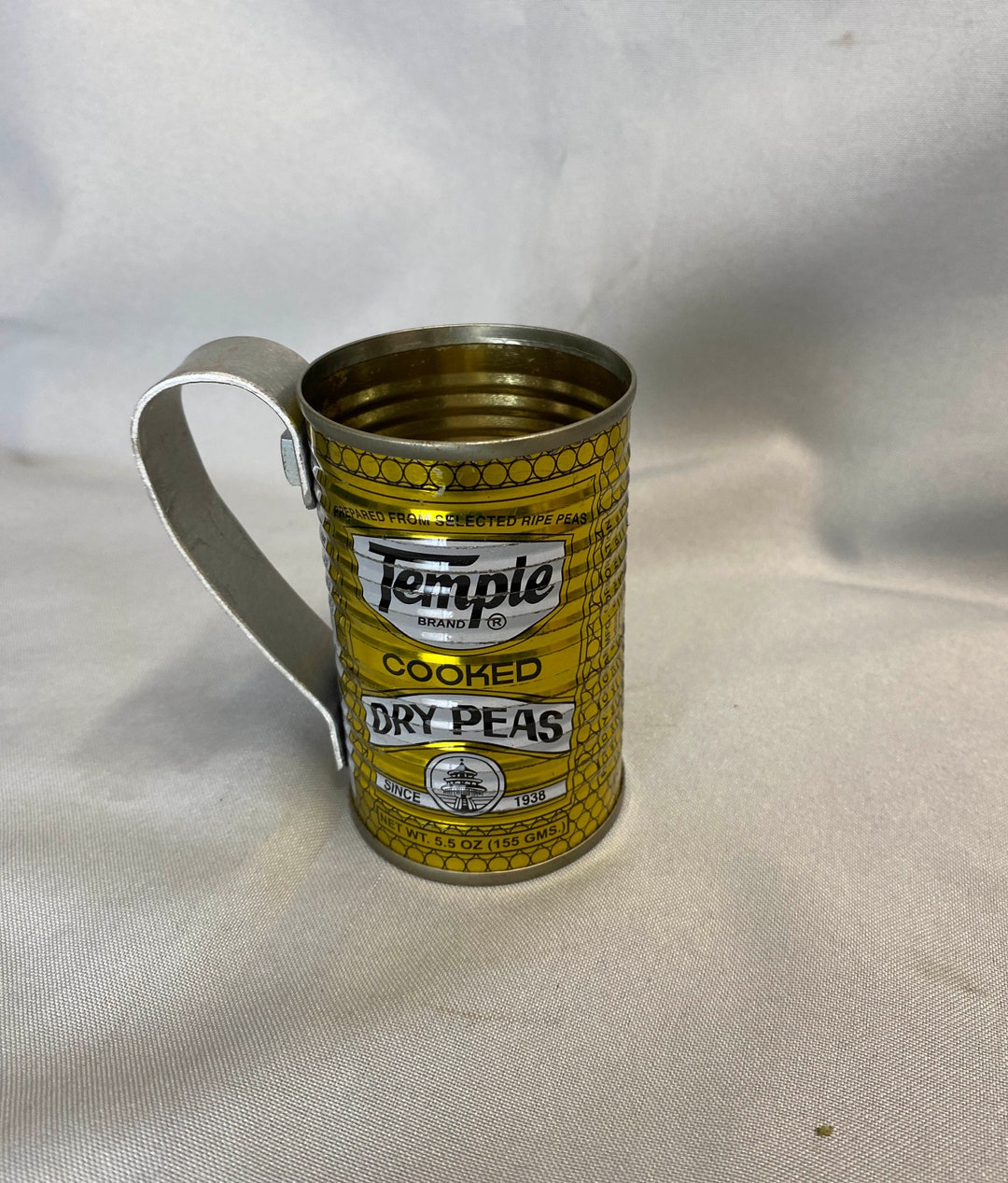 Tin Cup Made From Food Can, Dried Peas - Etsy