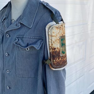Rusty Steel Post Apocalyptic Style Shoulder Armor Piece. - Etsy