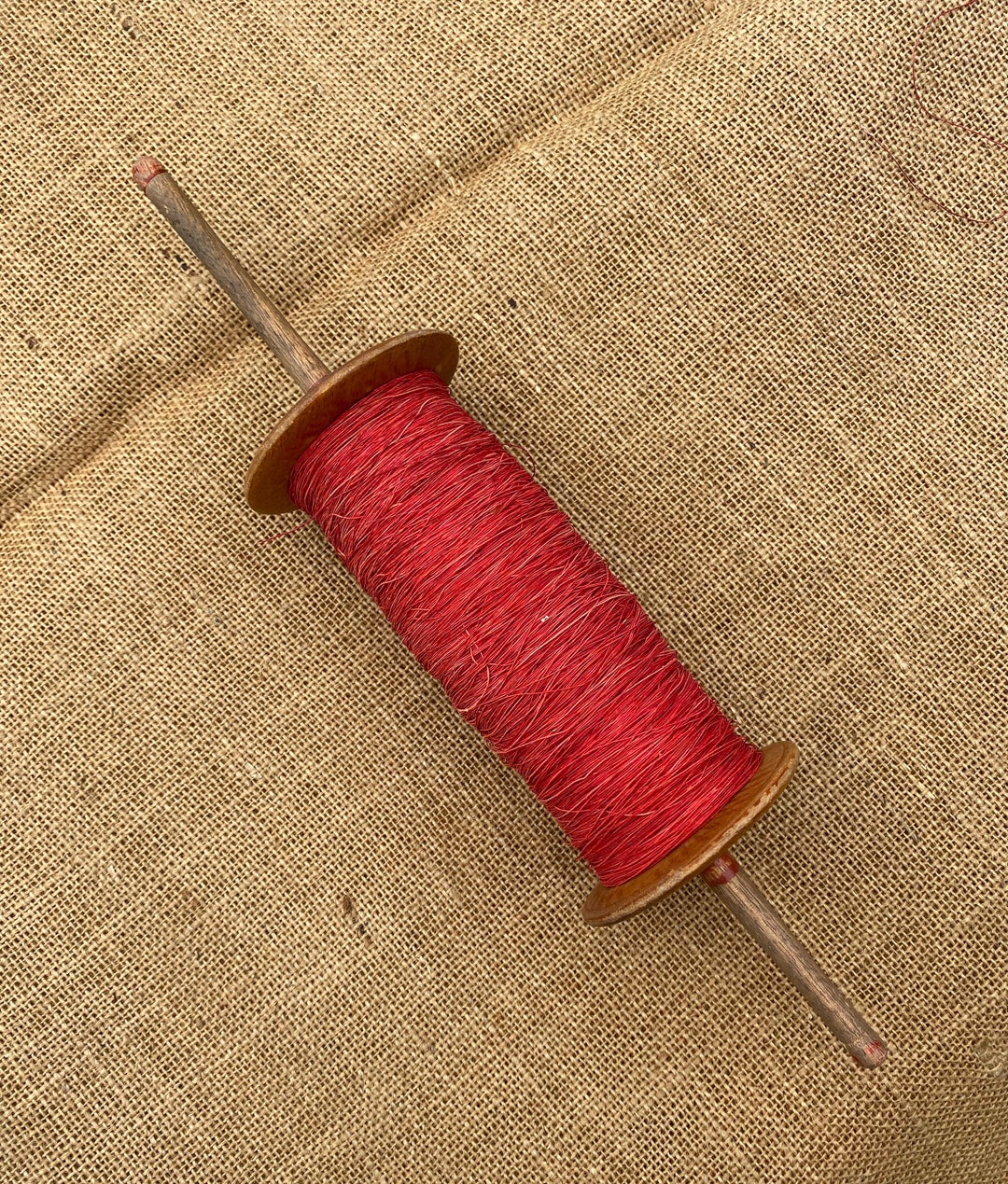 Vintage Kite Fighting String on Wooden Spool - Etsy