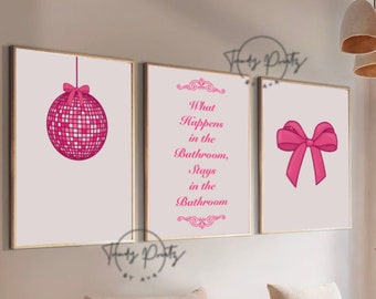 Go Piss Girl, Coquette Room Decor, Coquette Aesthetic Wall Decor, Girly ...