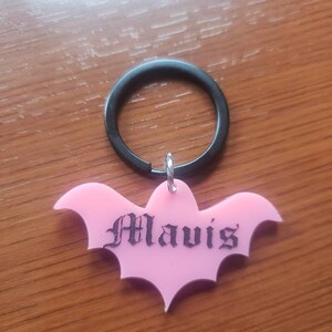 Gothic BAT Pet or Human ID Tag - Etsy